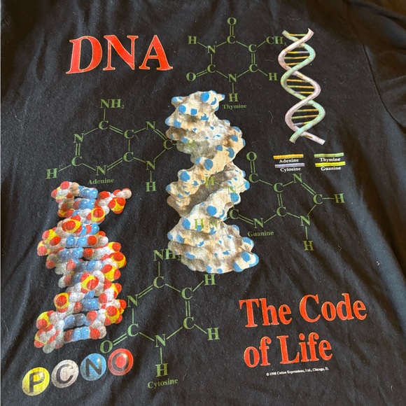 Cotton Expressions | Shirts | Vintage Dna Graphic Tshirt | Poshmark